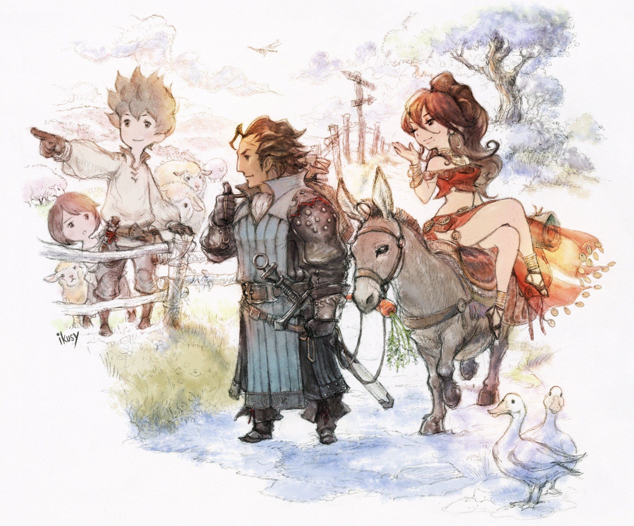 Nintendo Switch Exclusive Project Octopath Traveler Gets Plenty of ...