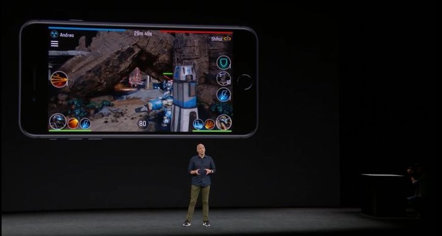 Apple Announces iPhone 8 and iPhone X A11 Processor for 3D Gaming