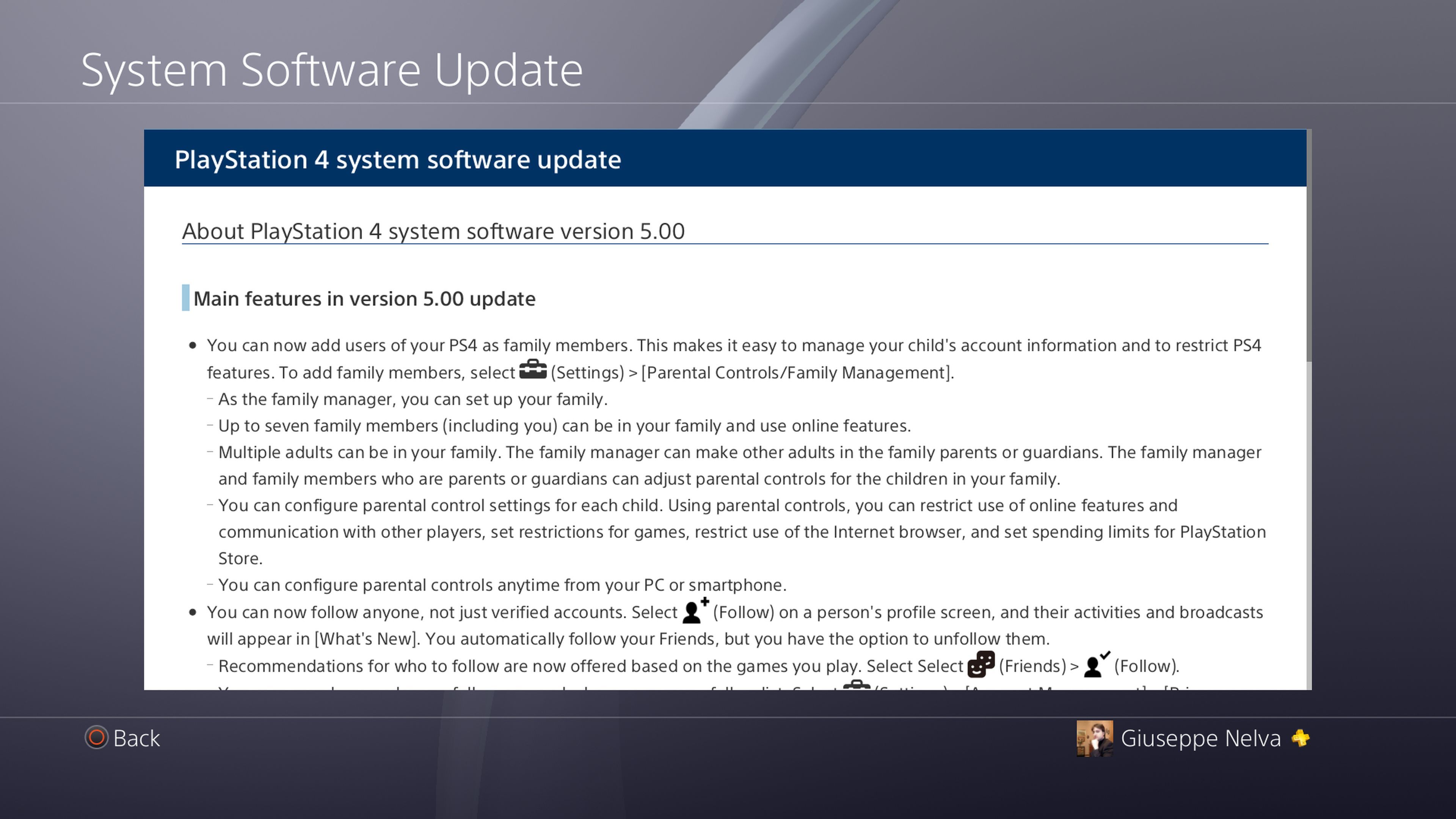 PS4 System Software Update 5.00 "Nobunaga" Released