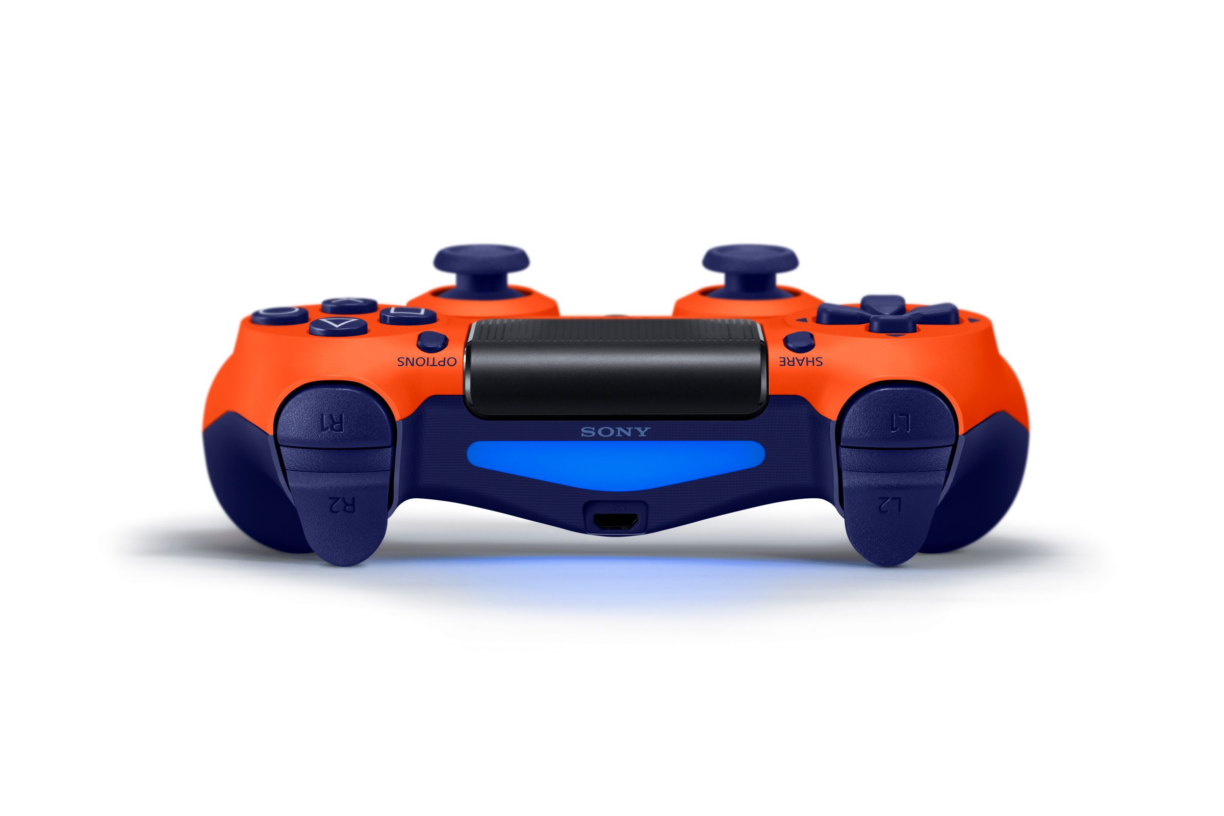 Ogle Sony's Sunset Orange DualShock 4 in Colorful Official Pictures