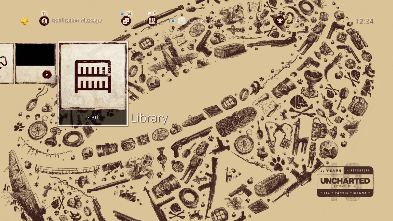 Uncharted Celebrates Its 10th Anniversary with a Free Theme/avatar ...
