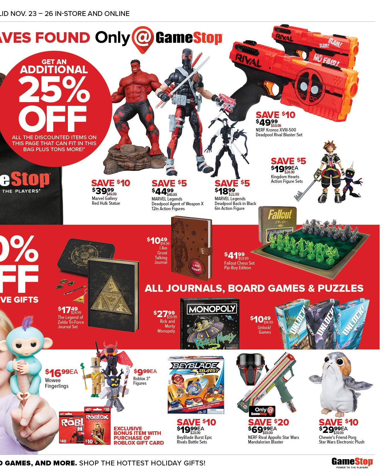 GameStop Black Friday Ad Reveals Deals and Discounts Aplenty