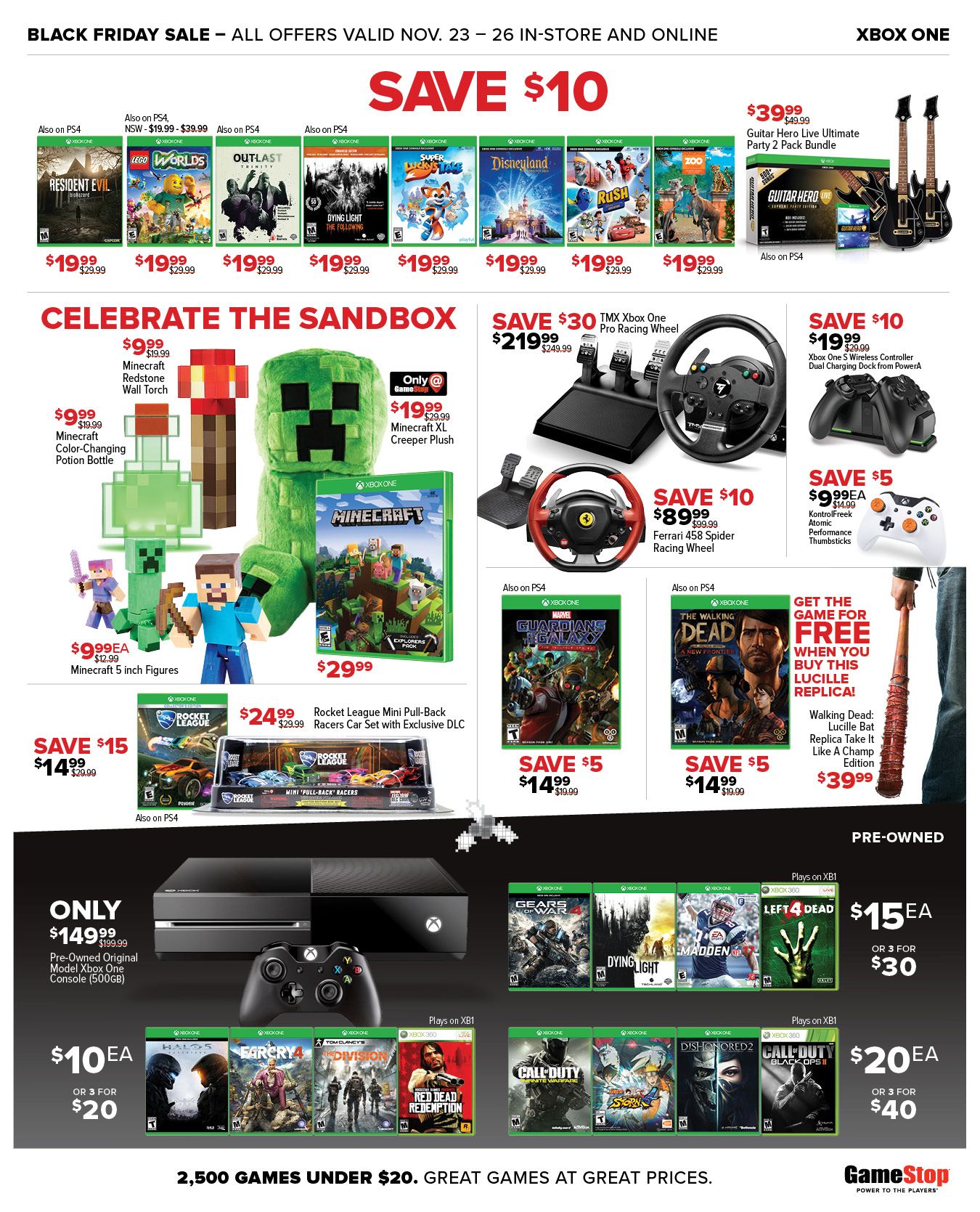 GameStop Black Friday Ad Reveals Deals and Discounts Aplenty