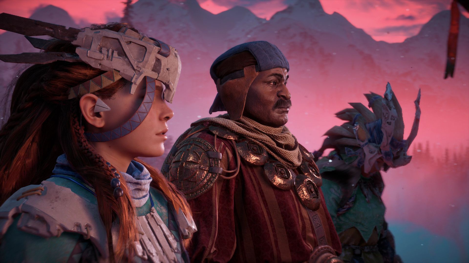 Horizon Zero Dawn: The Frozen Wilds Environments are Gorgeous