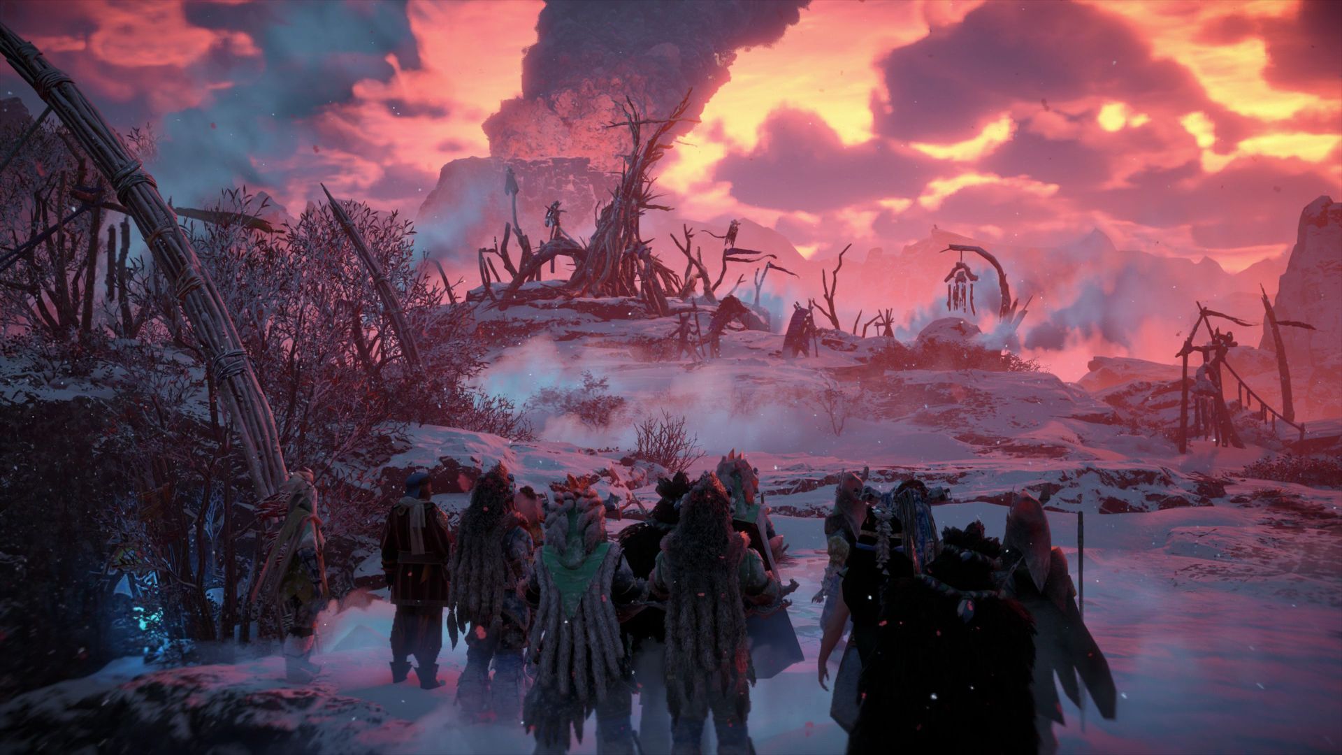Horizon Zero Dawn: The Frozen Wilds Environments are Gorgeous