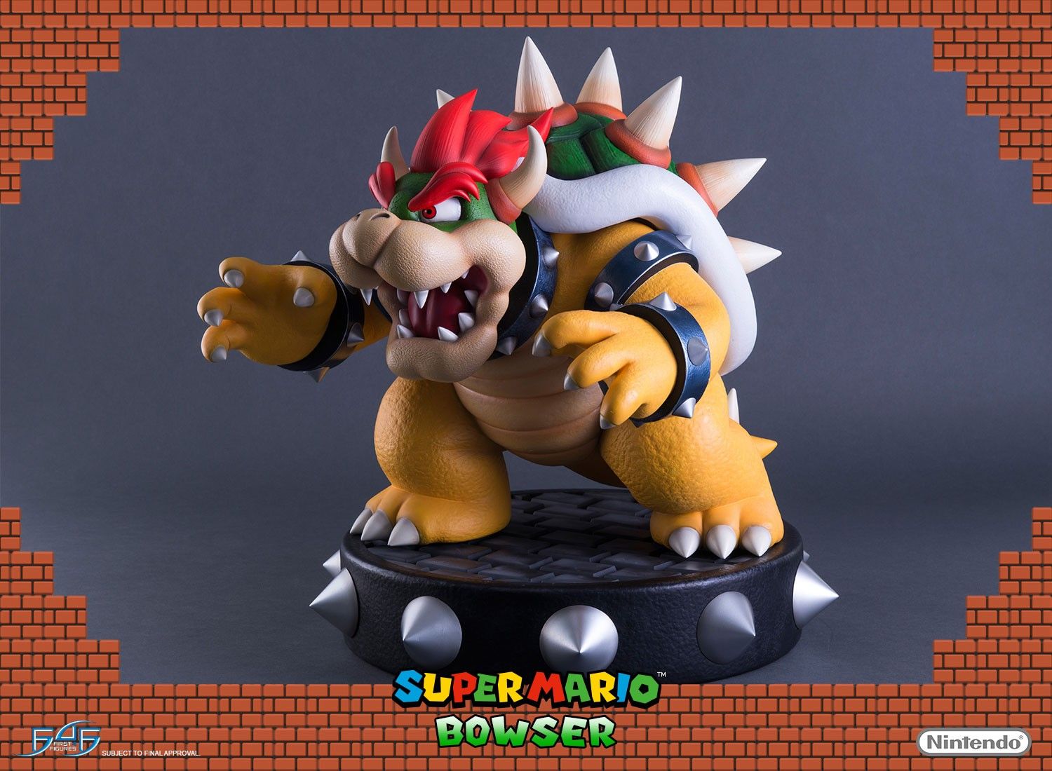 Super Mario's Bowser Statue Heats Up First 4 Figures with a Fireball