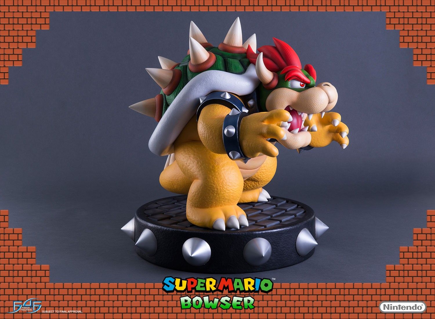 Super Mario's Bowser Statue Heats Up First 4 Figures with a Fireball