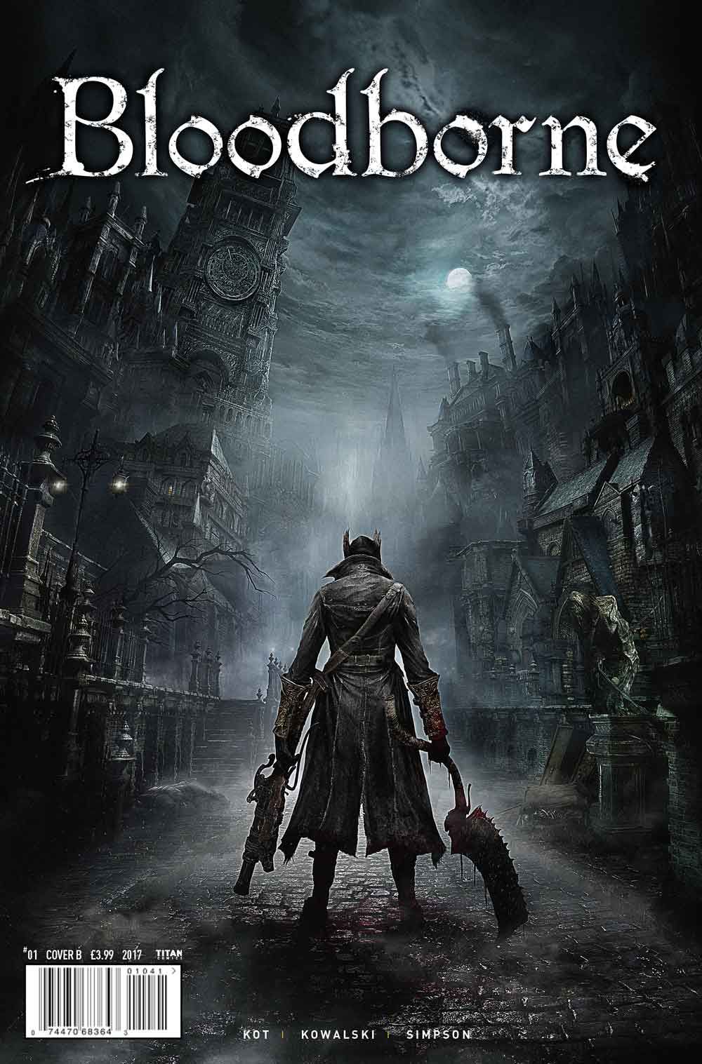 New Cover and Interior Art for Bloodborne Comic Tie-in Revealed