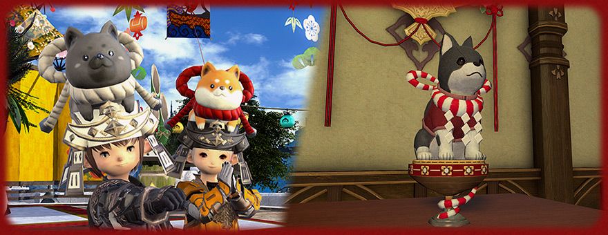 Final Fantasy XIV's New Year Event Grants the Cutest Samurai Helmets Ever
