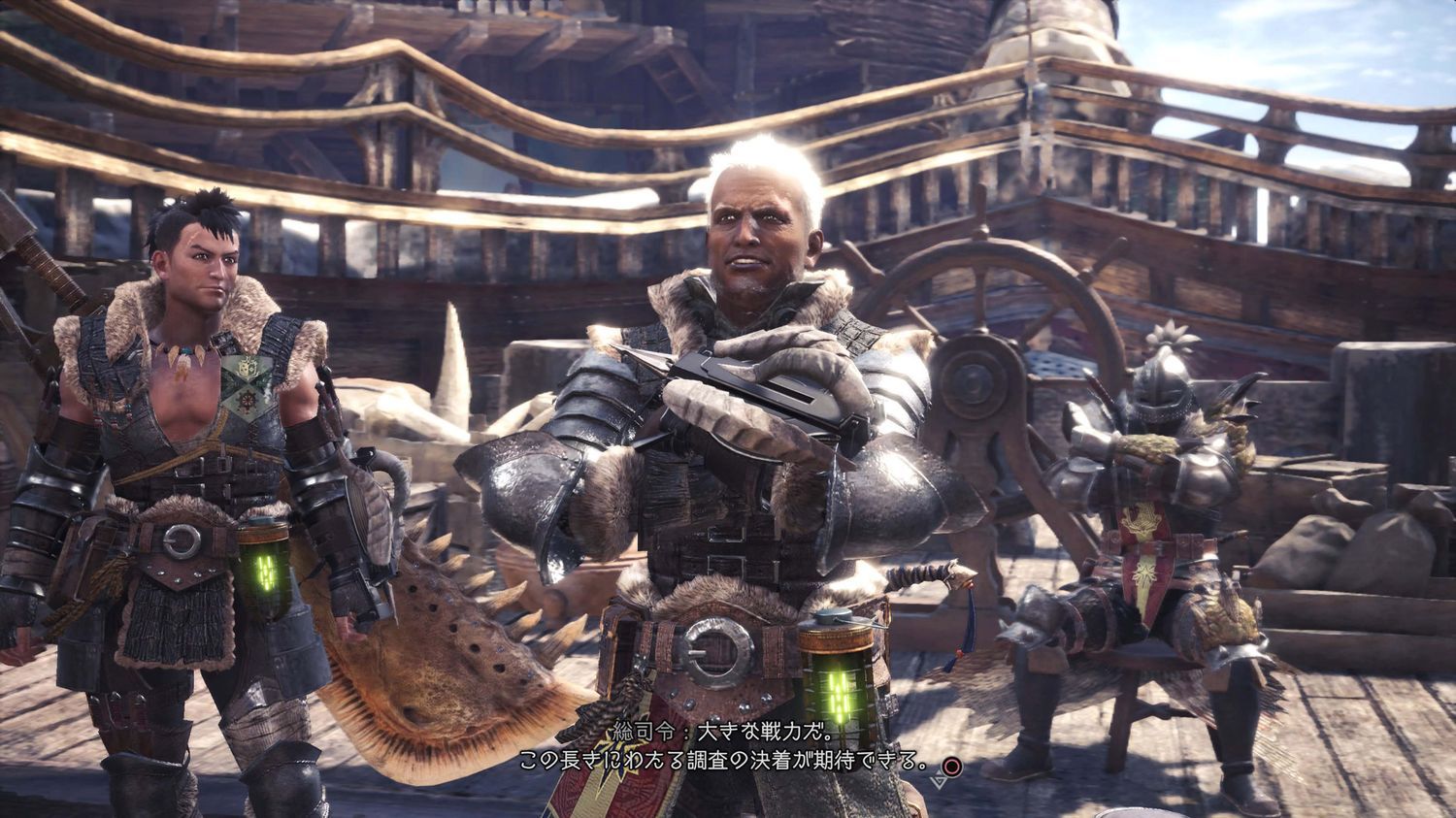Monster Hunter World Gets New 1080p Screenshots Showing Major NPCs
