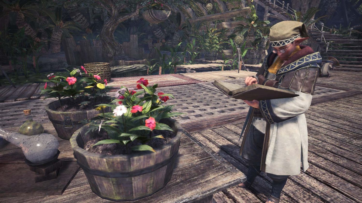 Monster Hunter World Gets New 1080p Screenshots Showing Major NPCs