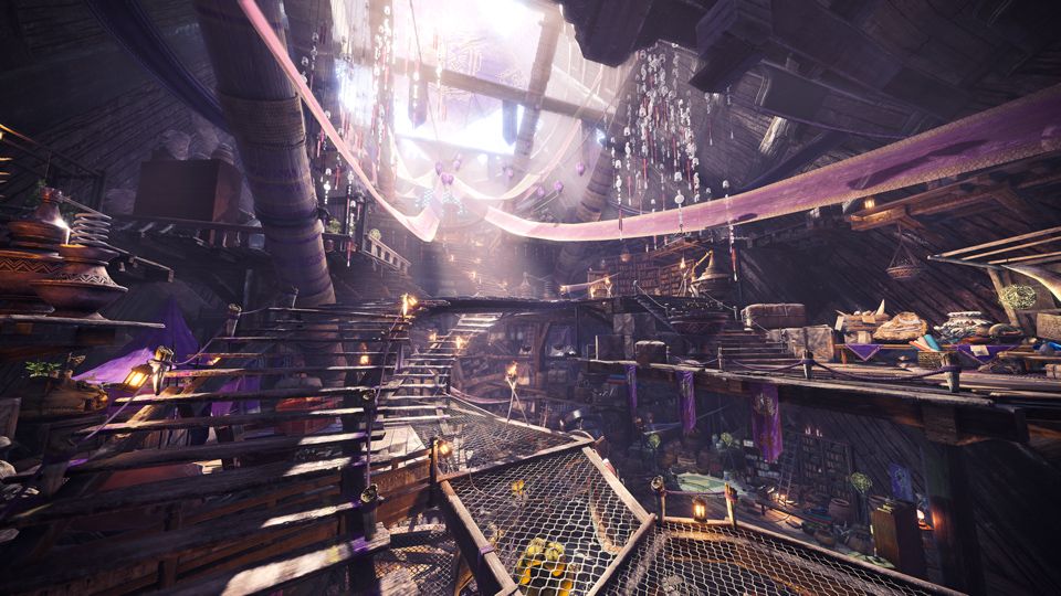 Monster Hunter World Gets New 1080p Screenshots Showing Major NPCs