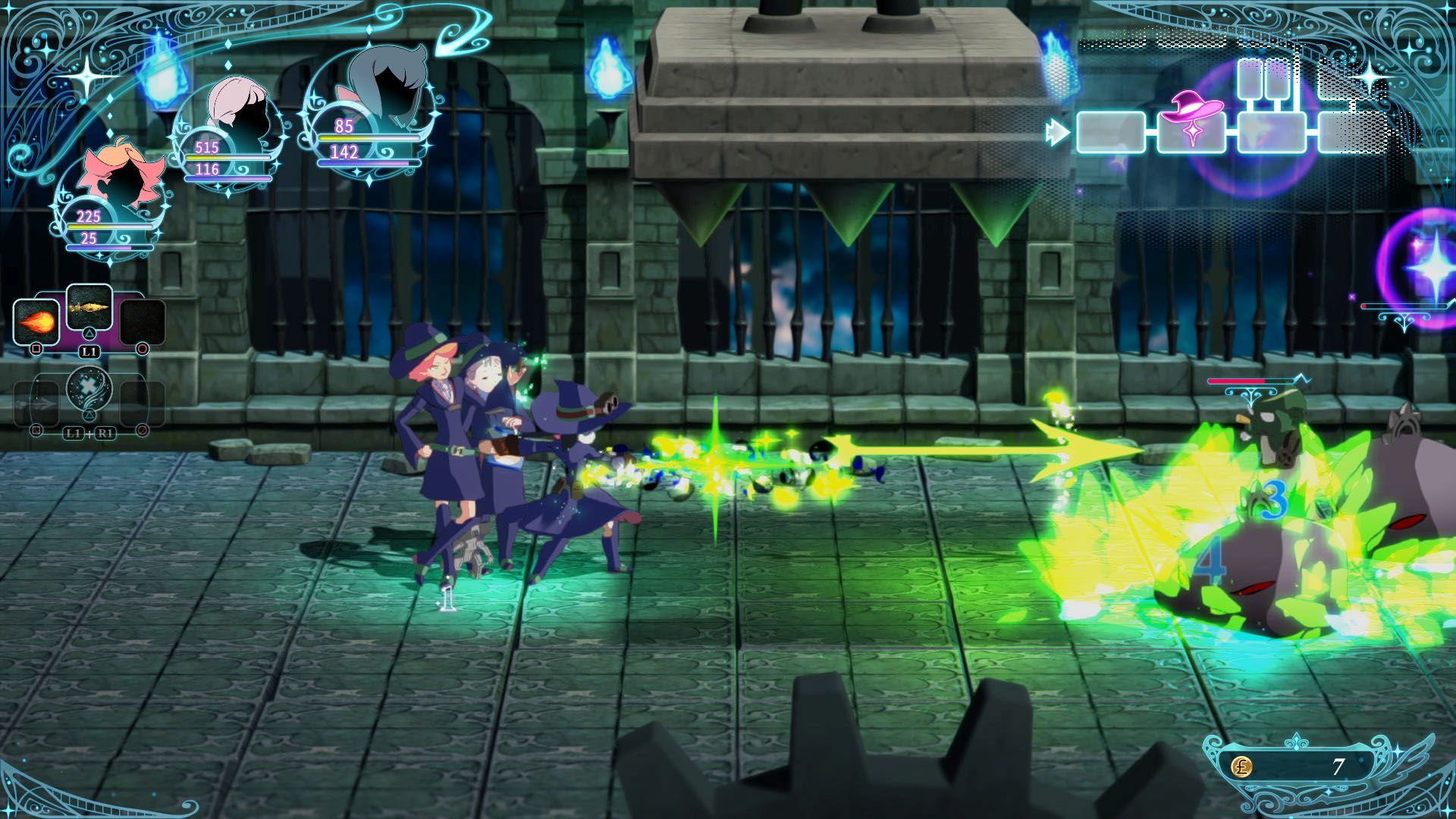 Little Witch Academia for PS4 and PC Gets New 1080p Screenshots in English