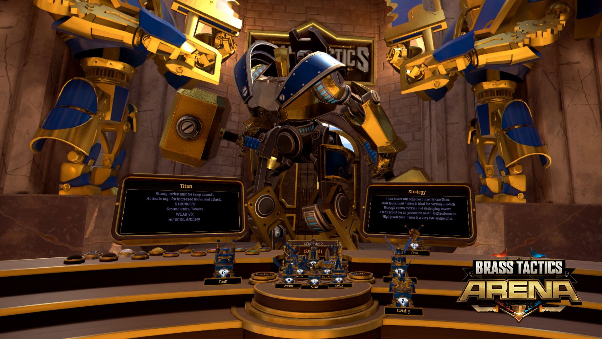 Free-To-Play Version of Real Time Strategy VR Game 'Brass Tactics' Is ...