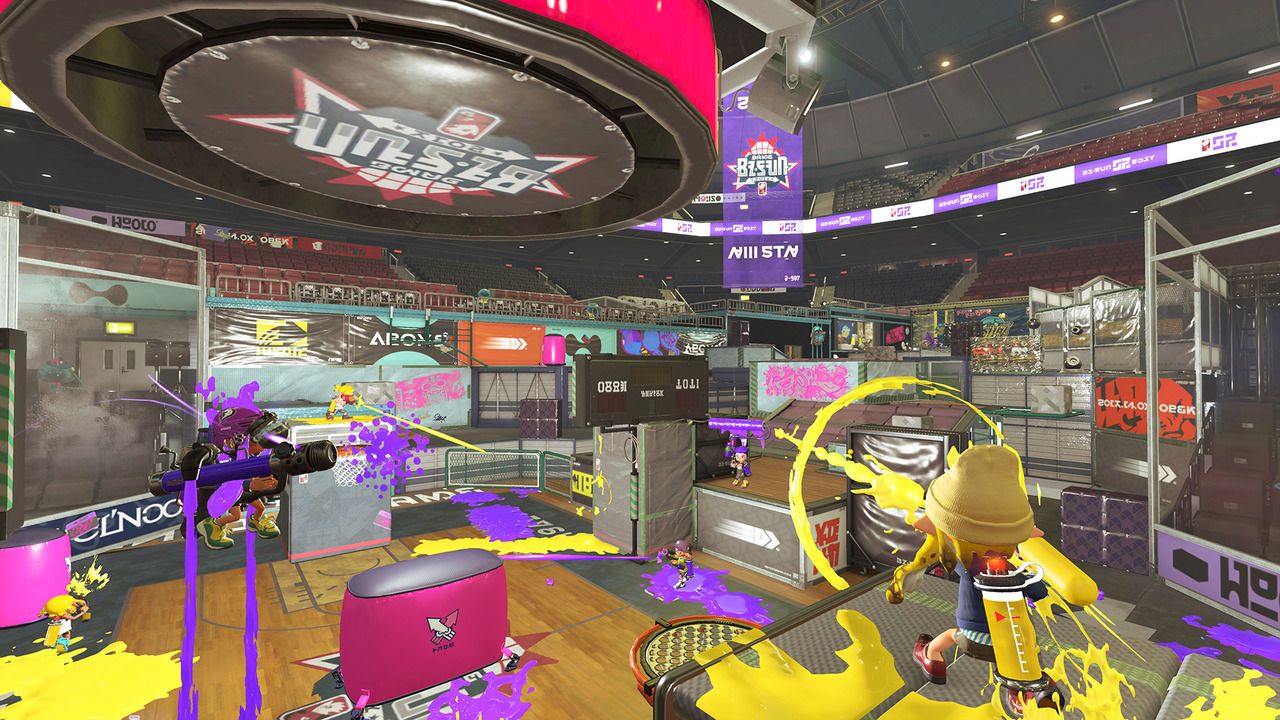 Splatoon 2 Is Getting a New Basketball Court Map and Weapon