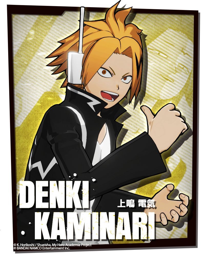 My Hero Academia Reveals Character Designs For Denki