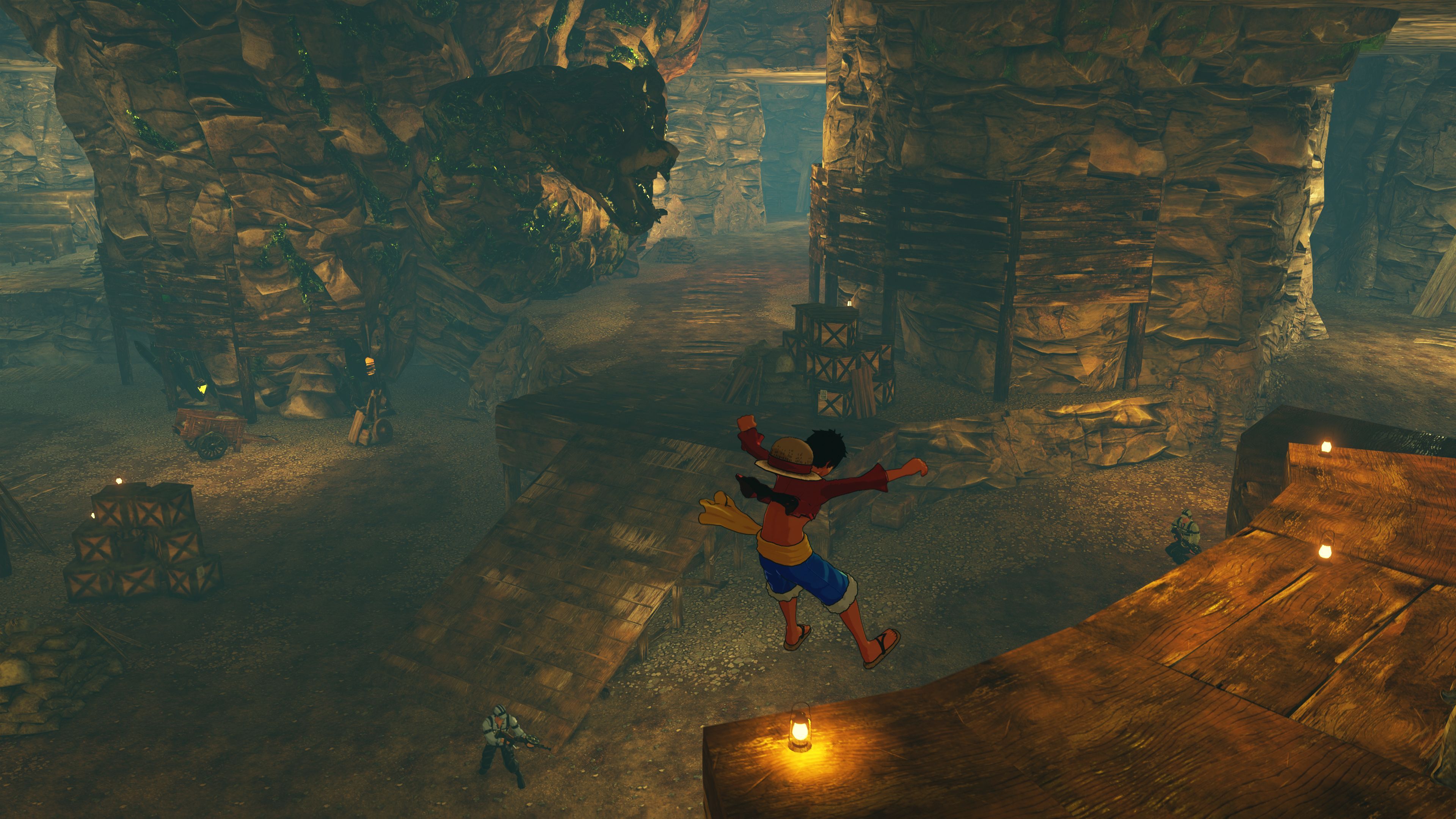 One Piece: World Seeker Gets New 4K Screeenshots Showing Jail Island ...