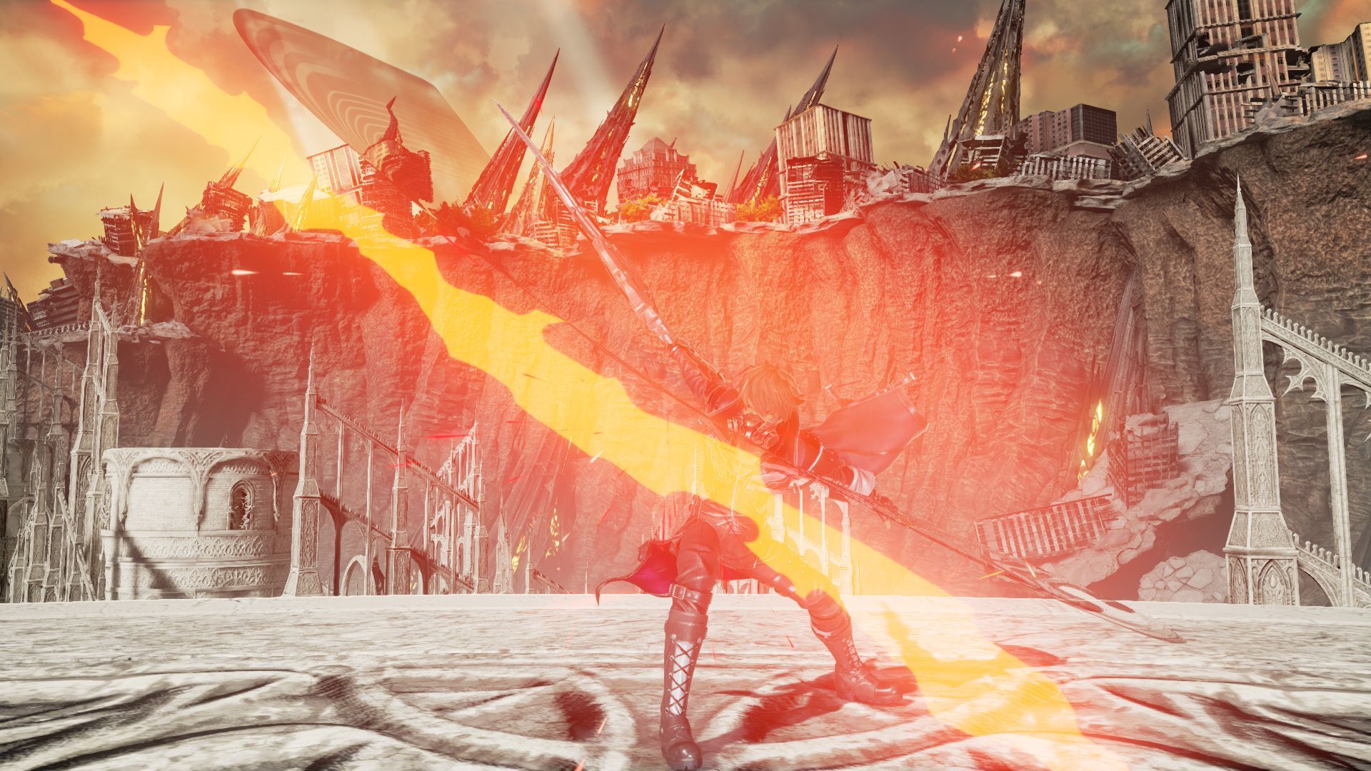 Code Vein Gets New 1080p Screenshots Revealing Mido Combo Drain Souls Like Combat And More 