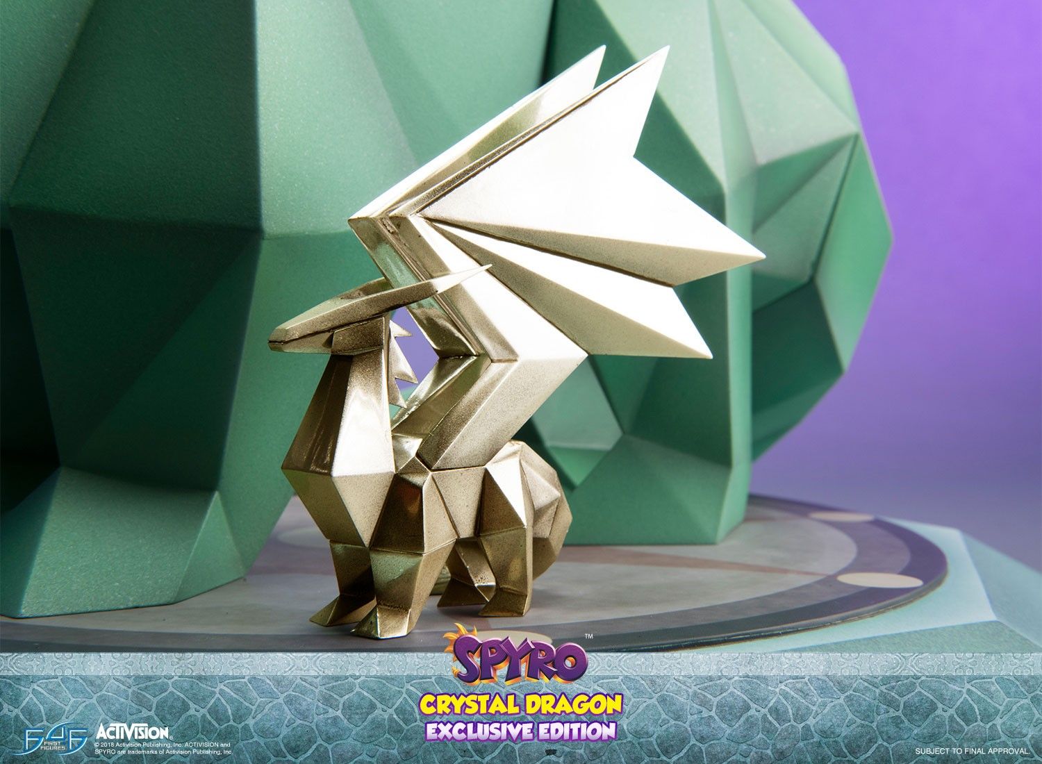 Spyro Crystal Dragon Figure Available For Preorder From First 4 Figures
