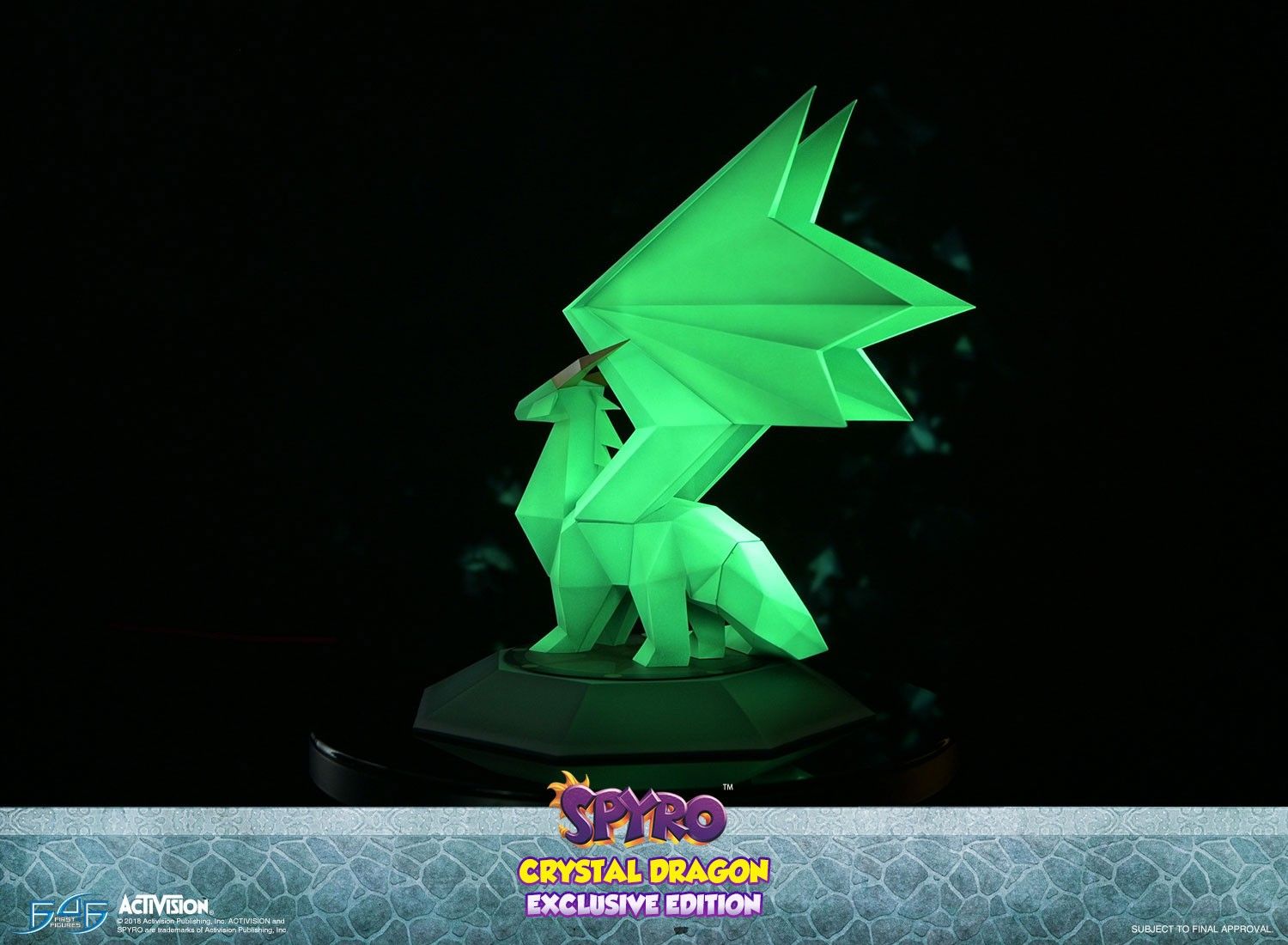 Spyro Crystal Dragon Figure Available For Preorder From First 4 Figures