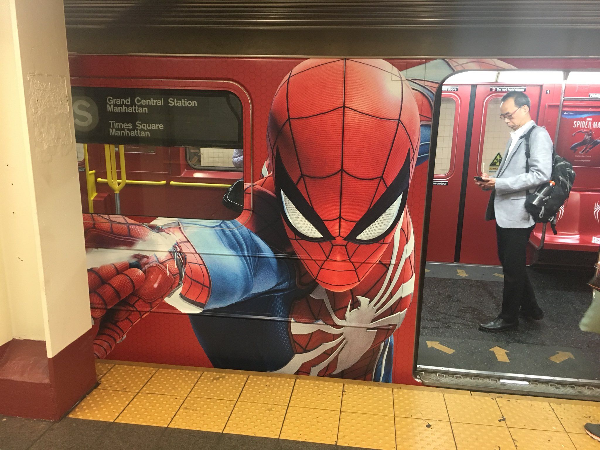 Marvel's Spider-Man for PS4 Invades Manhattan's Subway with Awesome ...