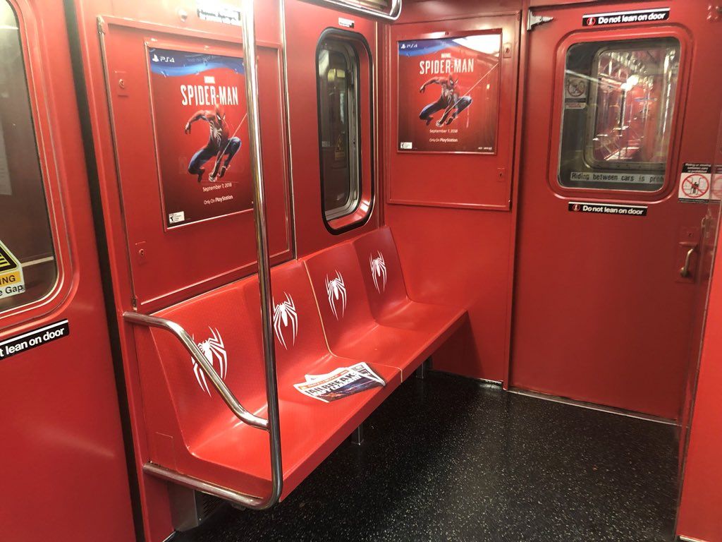 Marvel's Spider-Man for PS4 Invades Manhattan's Subway with Awesome ...