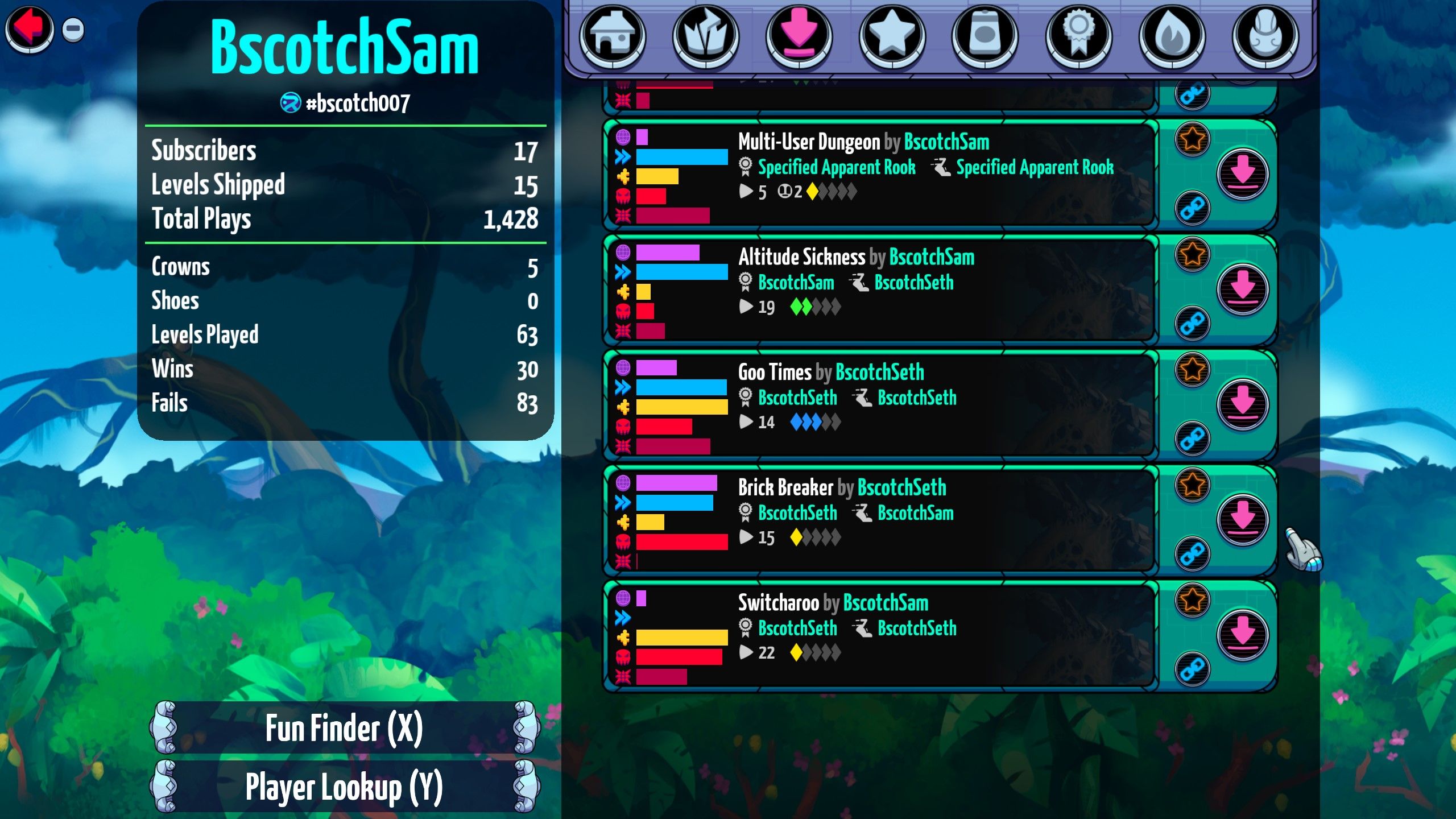 Levelhead, a Level Building Platforming Game, Announced for Switch