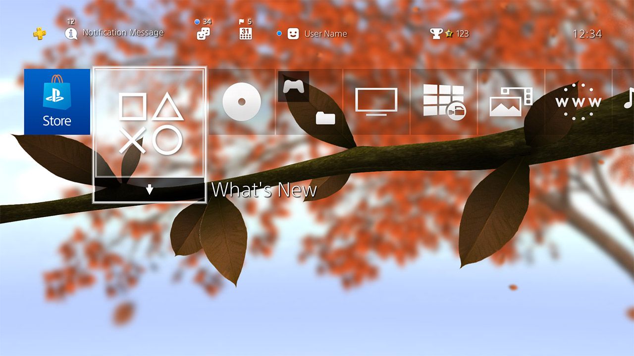 New Sakura Season Bloom PS4 Theme Series by Truant Pixel Is Really Charming
