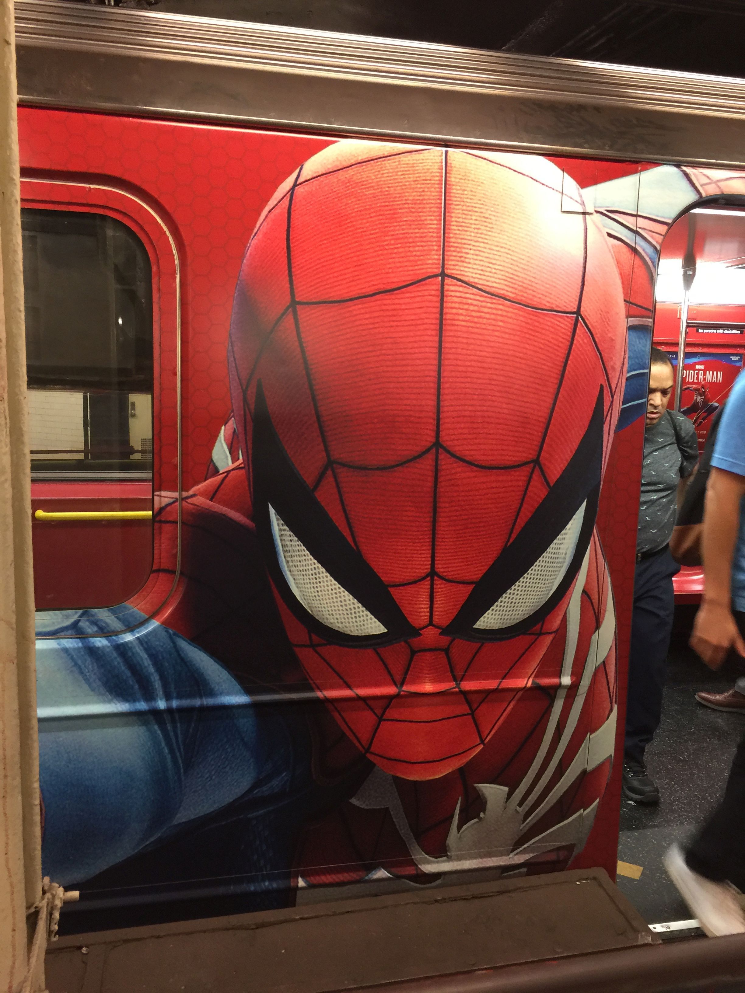 Marvel's Spider-Man PS4 Hype Train Is Literally Running in New York City