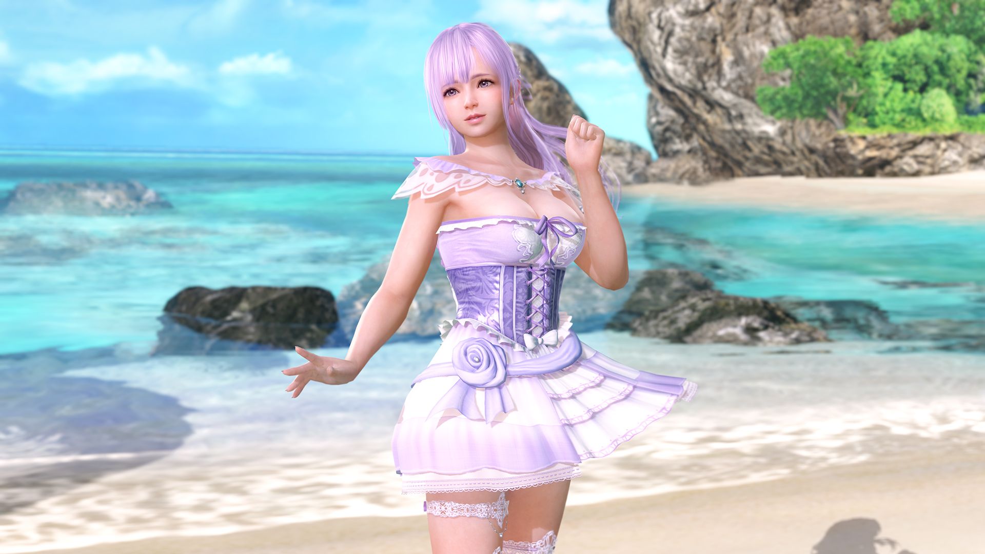 Dead or Alive Xtreme: Venus Vacation's New Girl Fiona Released Behind a ...