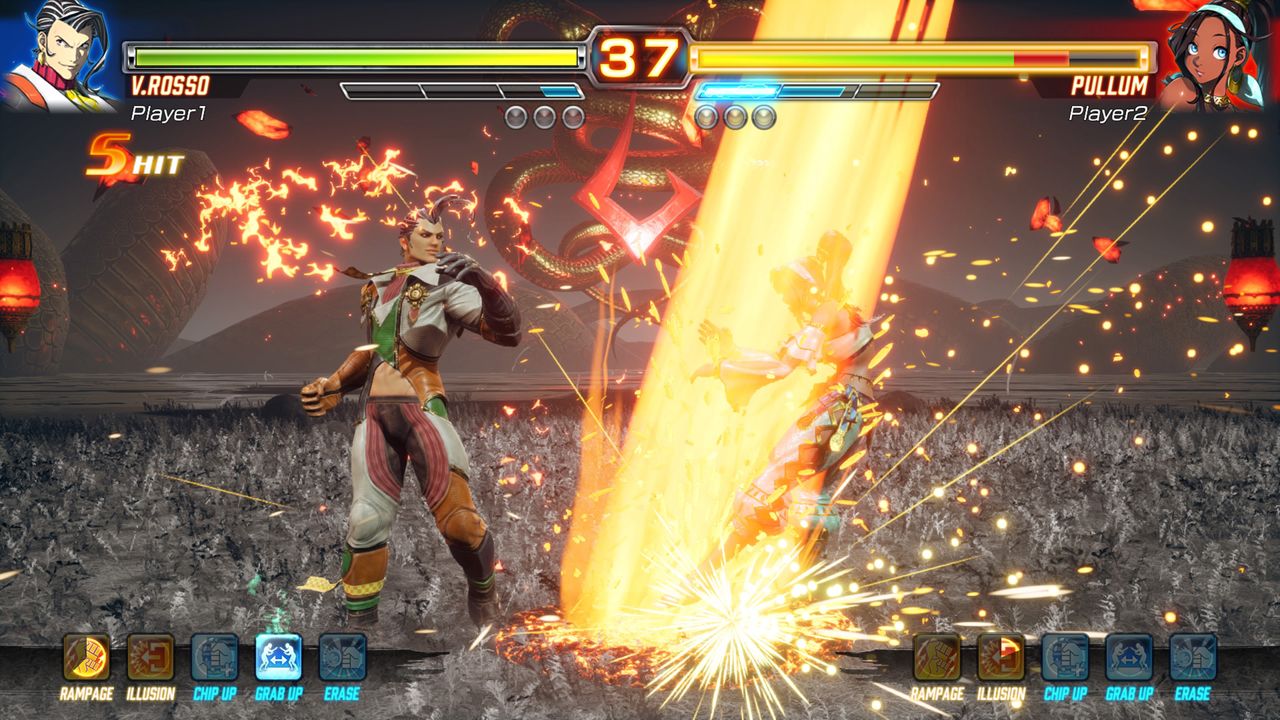 Fighting EX Layer for PS4 Gets Free Characters Pullum Purna and Vulcano ...