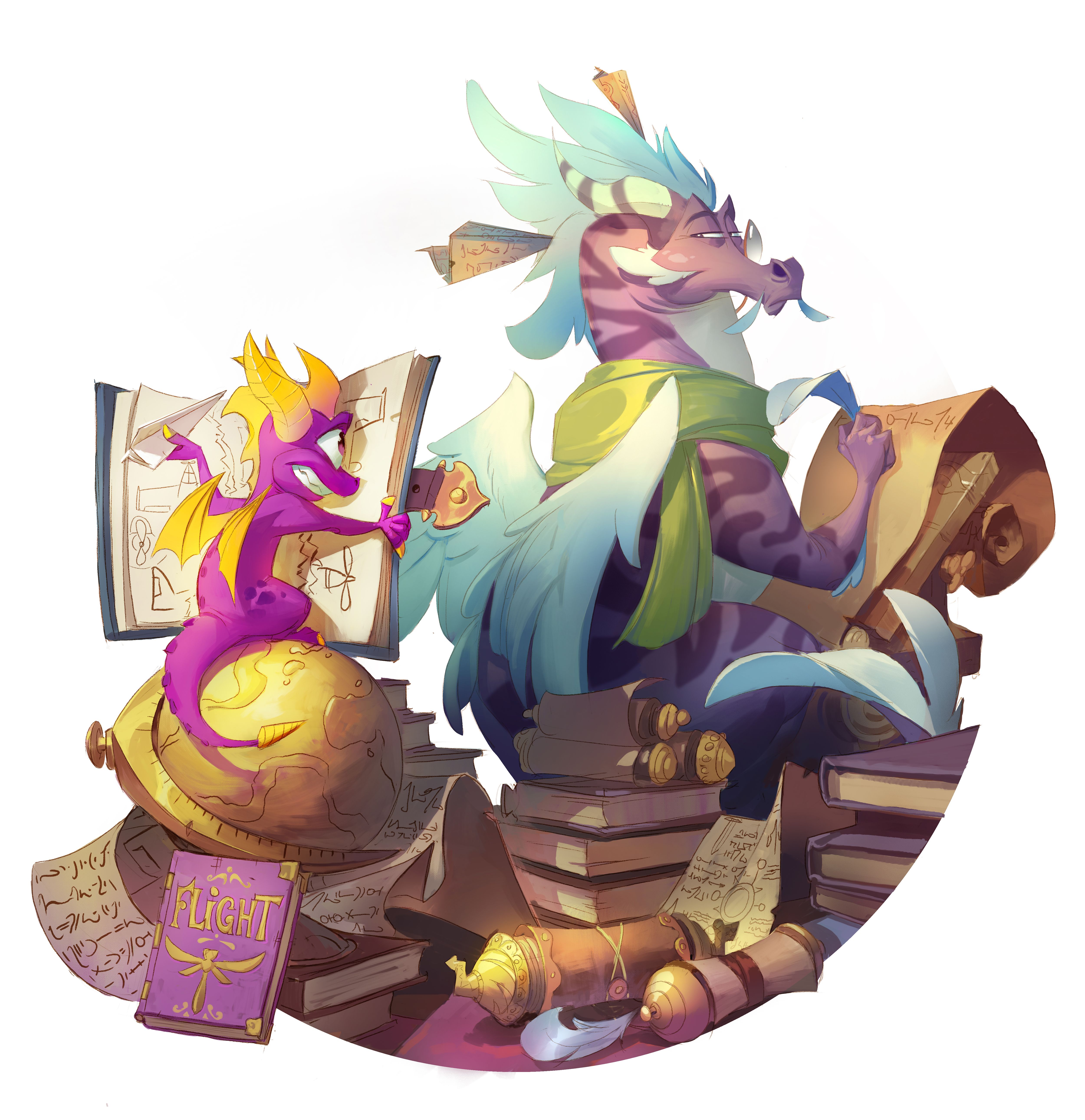 Activision Unleashes New Concept Art and Screenshots for Spyro ...