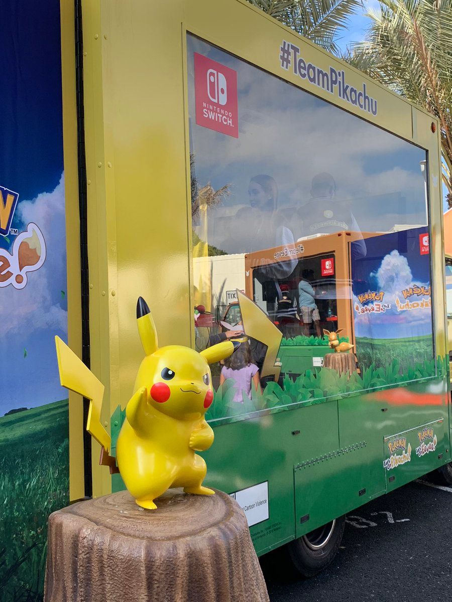 Play Pokémon Let's Go, Pikachu! and Eevee! During US Pop-Up Tour