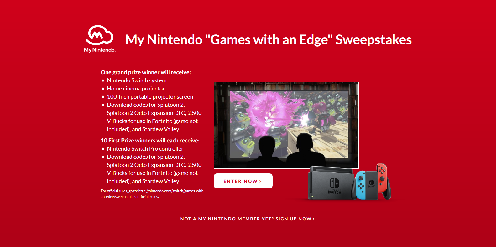 Nintendo's New Sweepstakes is Giving Away the Ultimate Gaming Setup