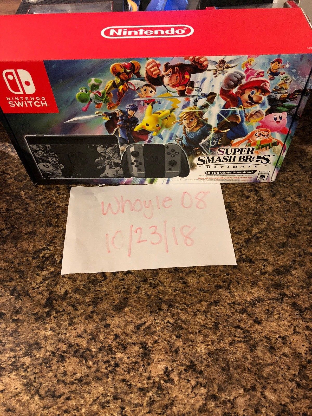 Buy the Super Smash Bros. Switch Right Now on eBay (for $1,250)