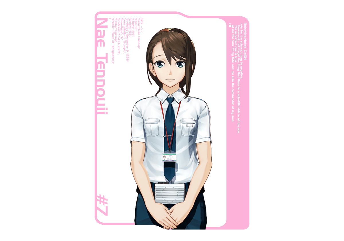 Robotics;Notes DaSH Gets Cast Comments and Sample of the First Print ...