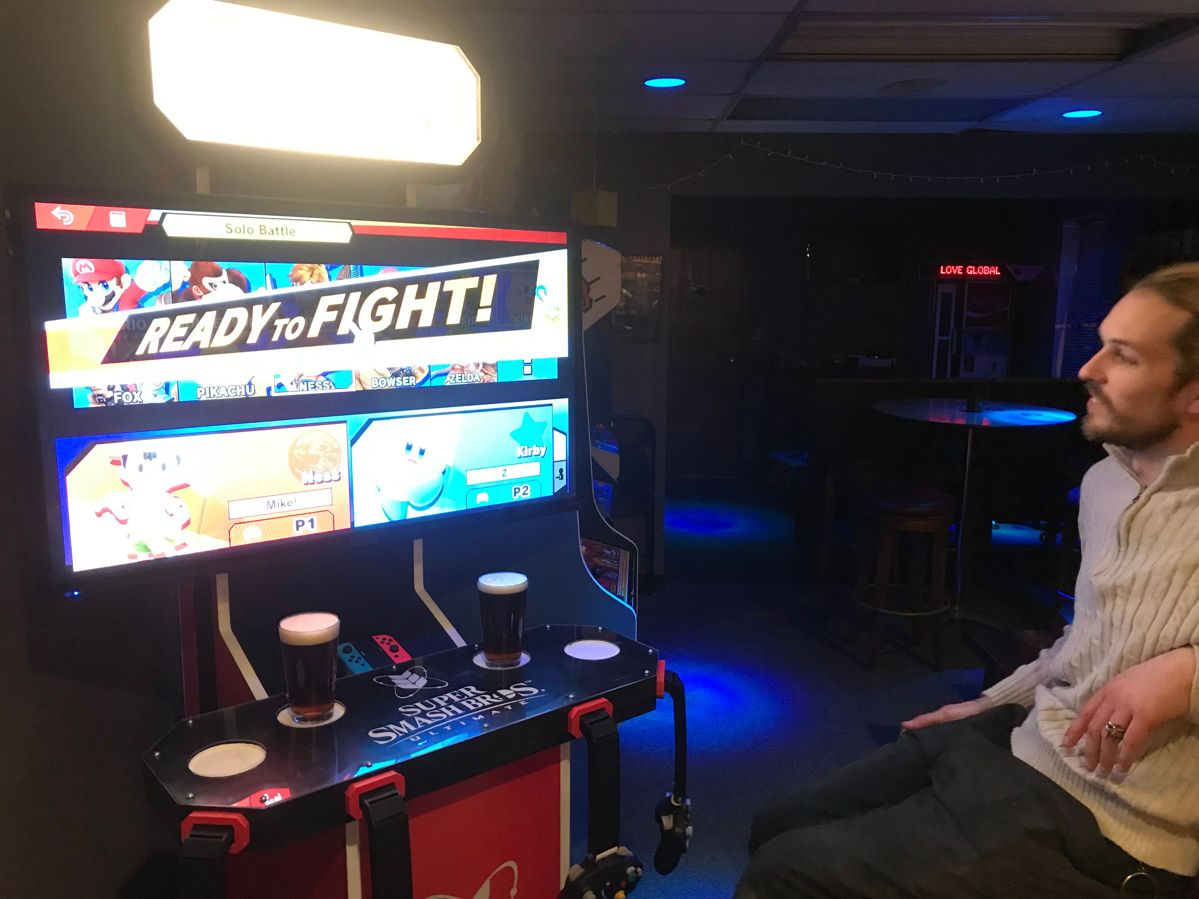 Gabinete Arcade Super Smash Bros Arcade Smash Bros. | Fantendo Game