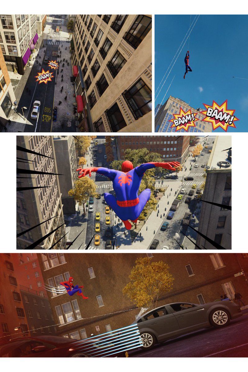 Marvel's Spider-Man Fan Creates Amazing Comic Using the In-Game Photo Mode