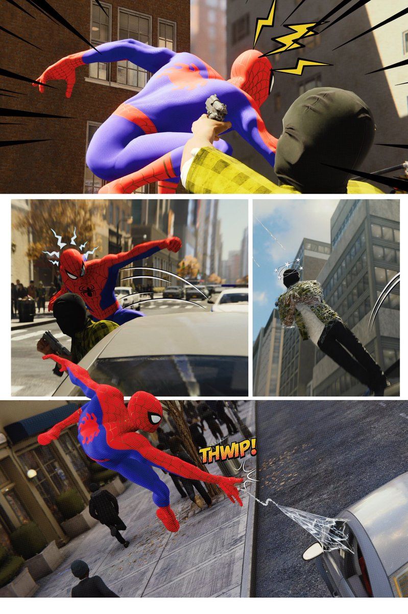 Marvel's Spider-Man Fan Creates Amazing Comic Using the In-Game Photo Mode