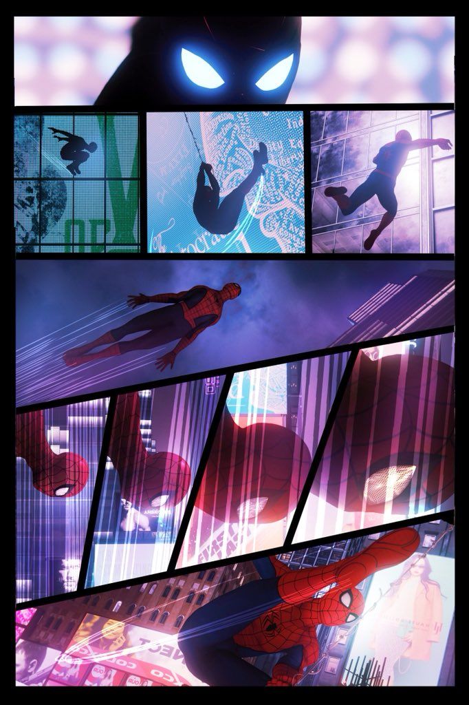 Marvel's Spider-Man Fan Creates Amazing Comic Using the In-Game Photo Mode