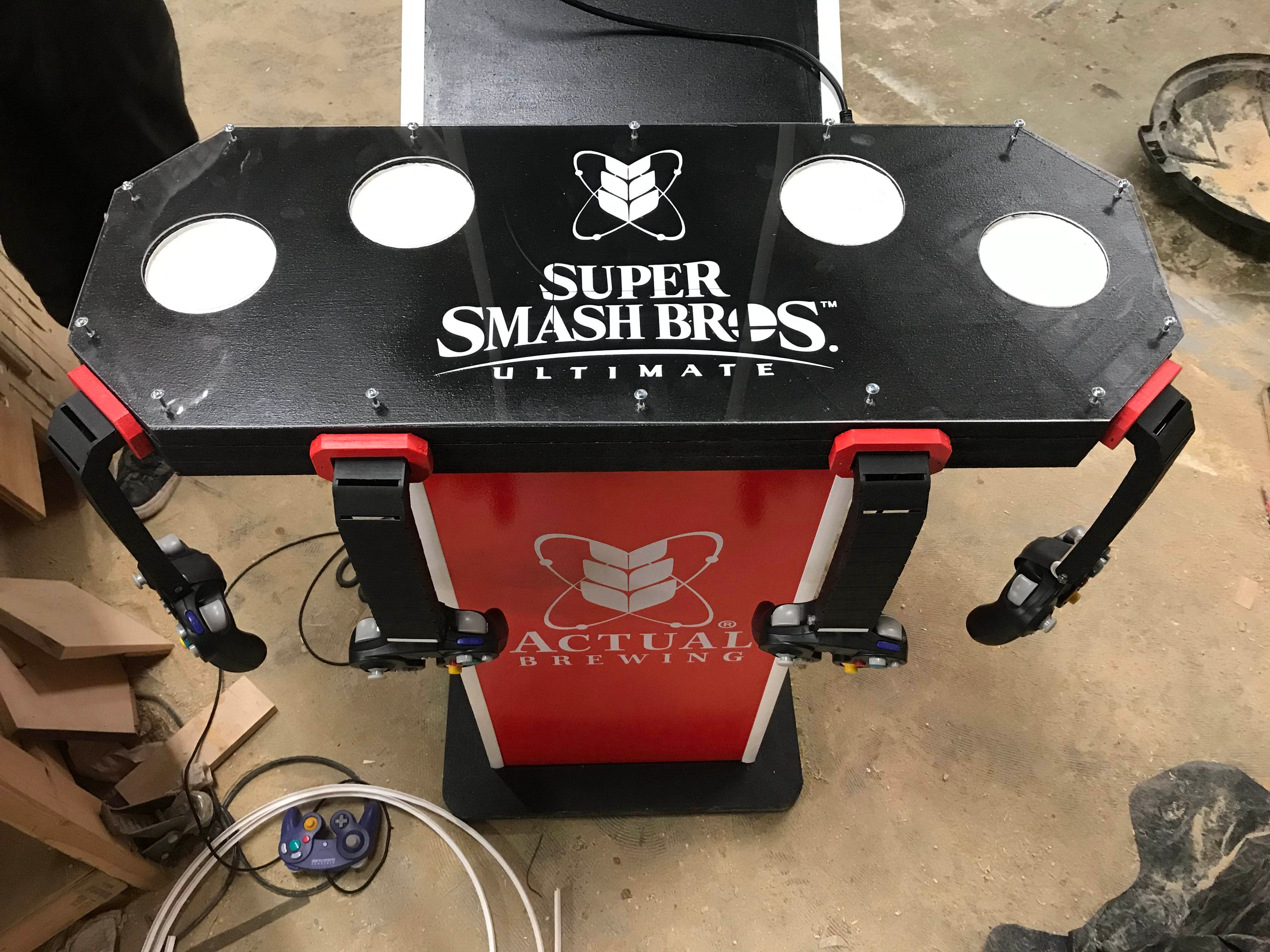 Gabinete Arcade Super Smash Bros Arcade Smash Bros. | Fantendo Game