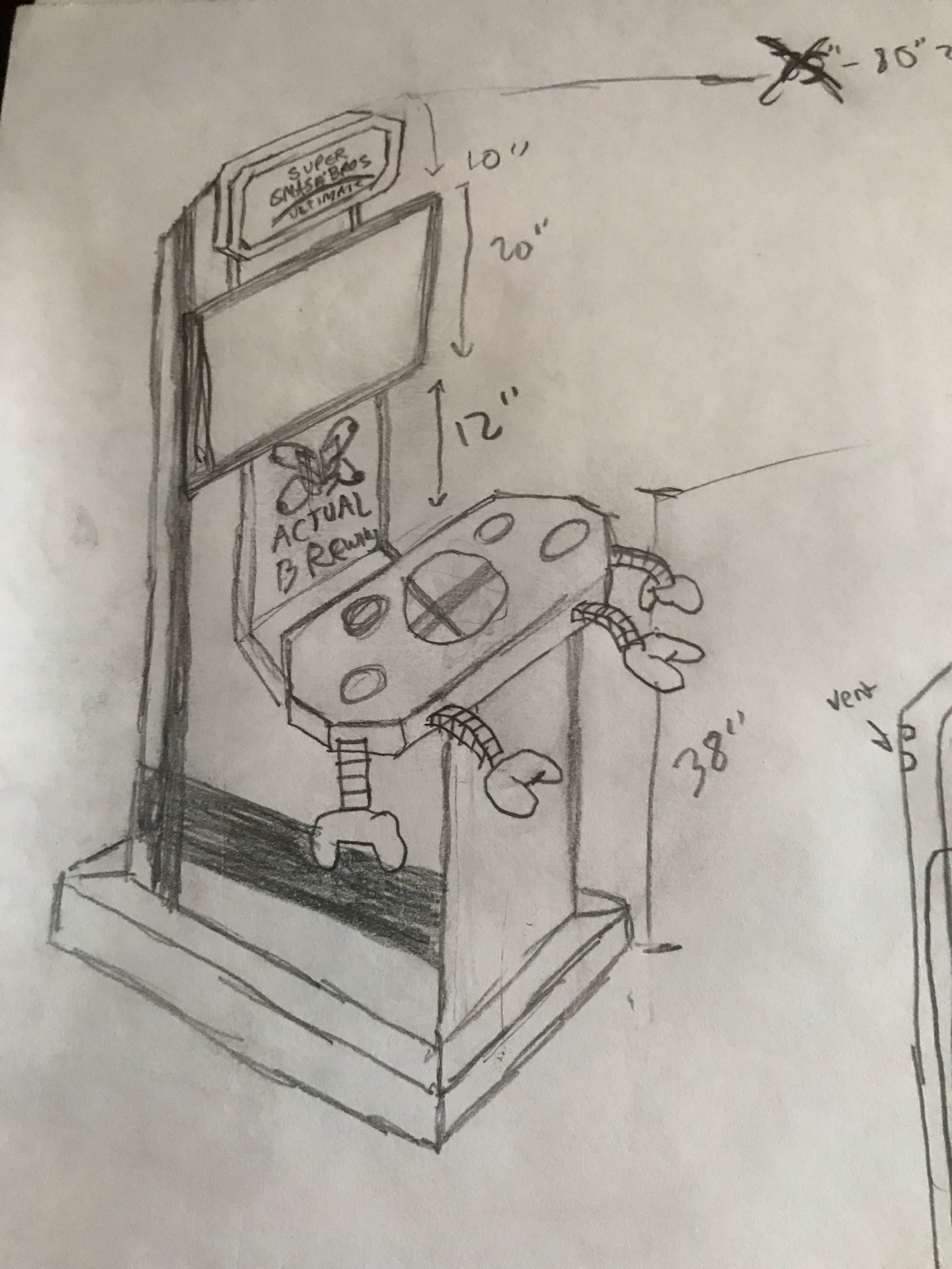 Super Smash Bros Ultimate Fan Builds Arcade Cabinet and It Looks Amazing
