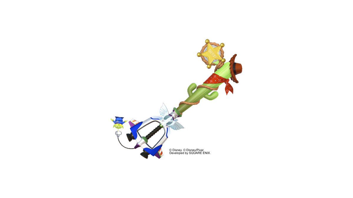 Kingdom Hearts III New Keyblades Revealed on Twitter