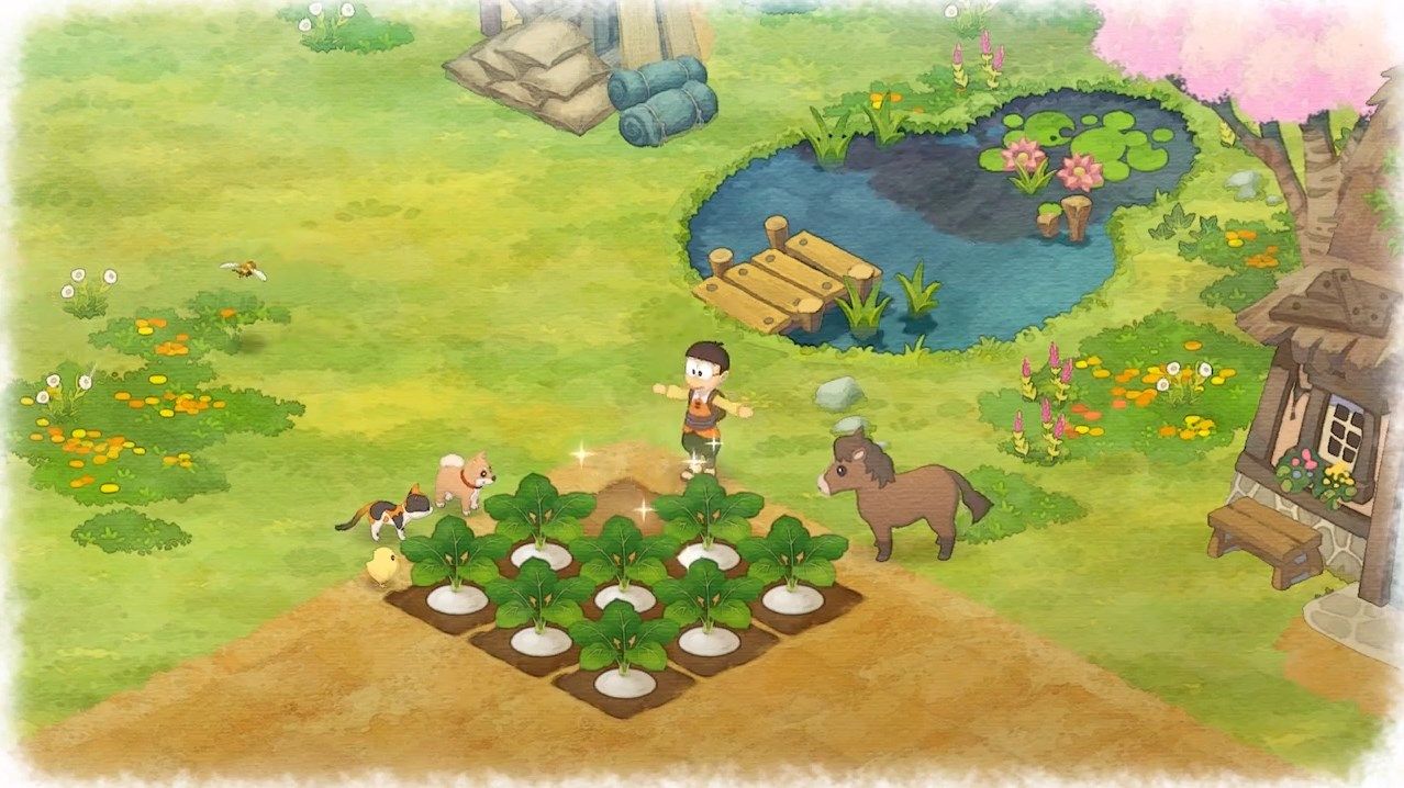 Doraemon and Story of Seasons Crossover, Doraemon Nobita no Bokujou ...