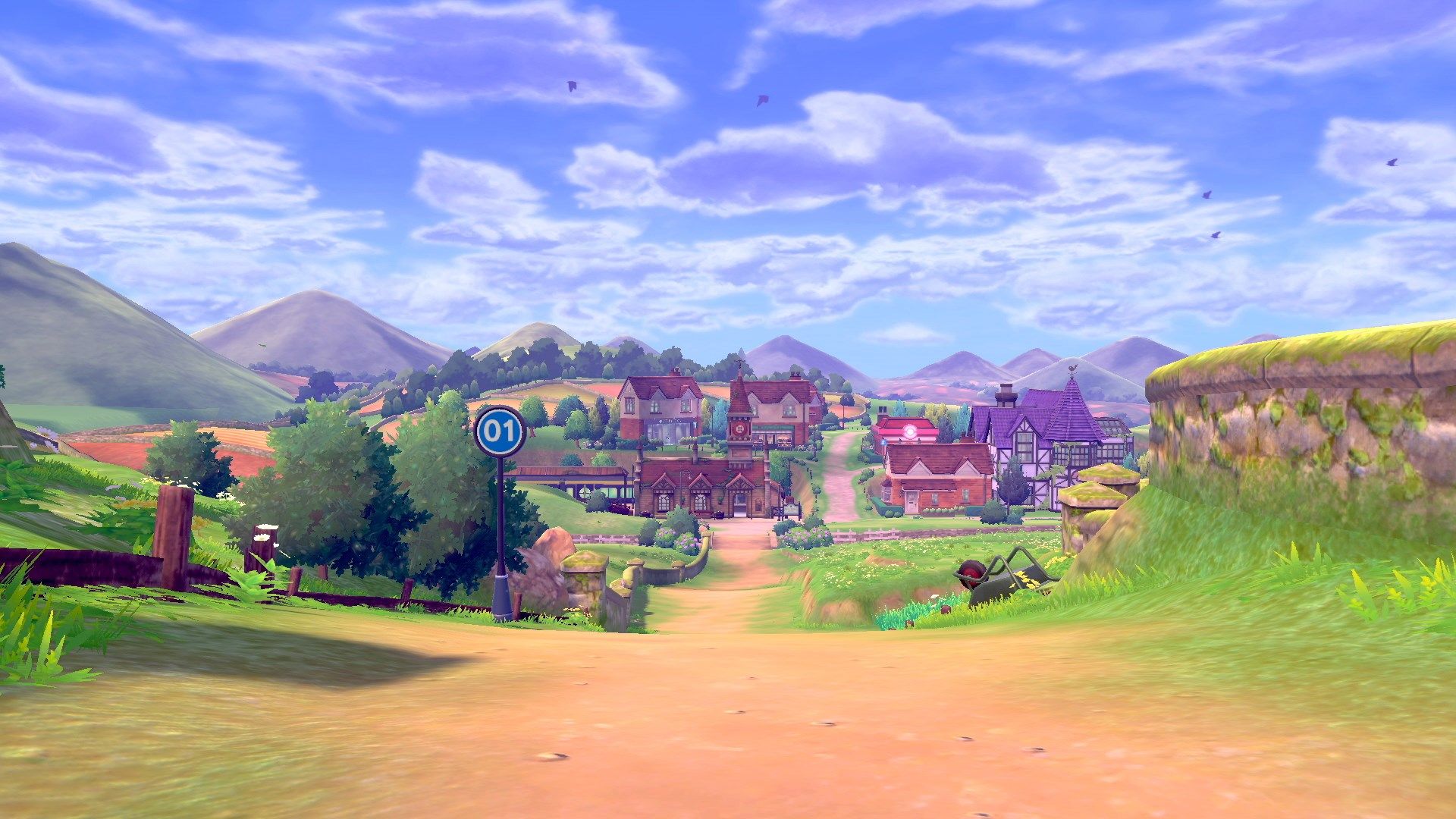 Pokemon Sword and Shield First Screenshots, Art, and Starter Details