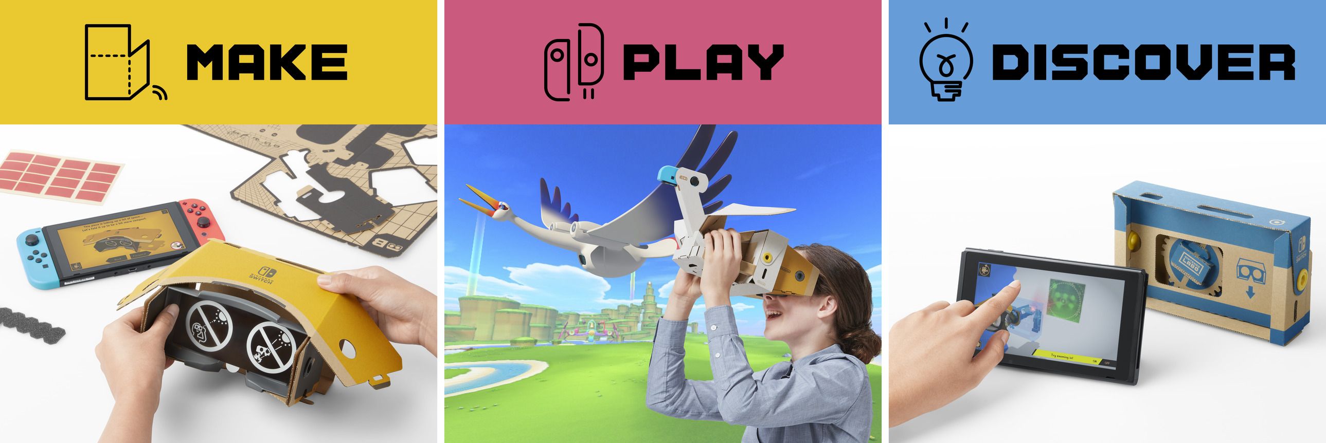Nintendo Labo VR Kit is Detailed in This 7-Minute Trailer