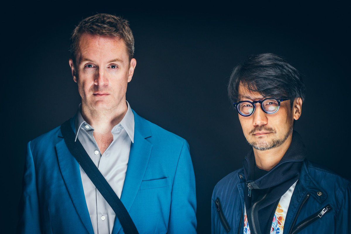 Hideo Kojima Shares Photos of Nicolas Winding Refn in Death Stranding
