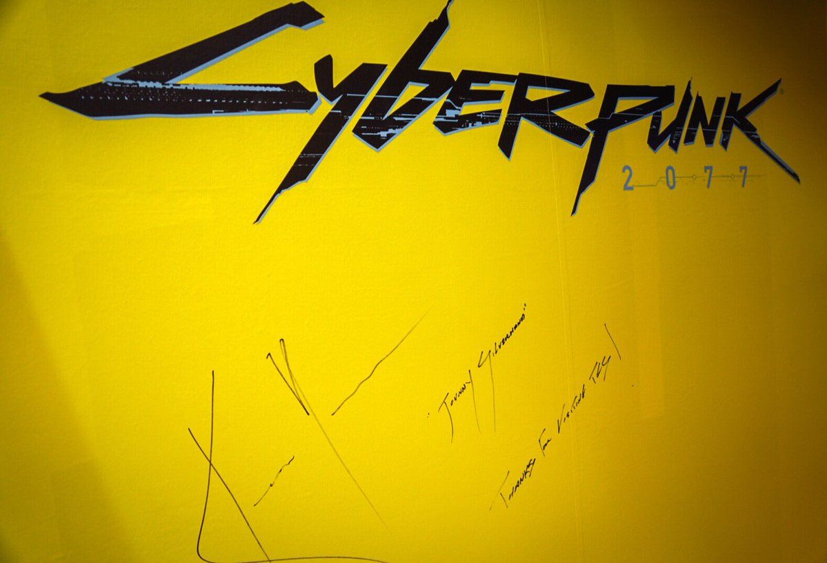Hideo Kojima Meets Cyberpunk 2077 at CD Projekt Red's Tokyo Game Show Booth