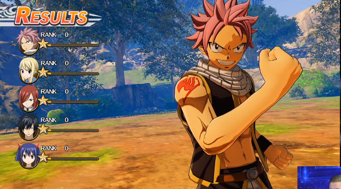 Fairy Tail RPG Uses a Five Members Party System, Grid System in Battle