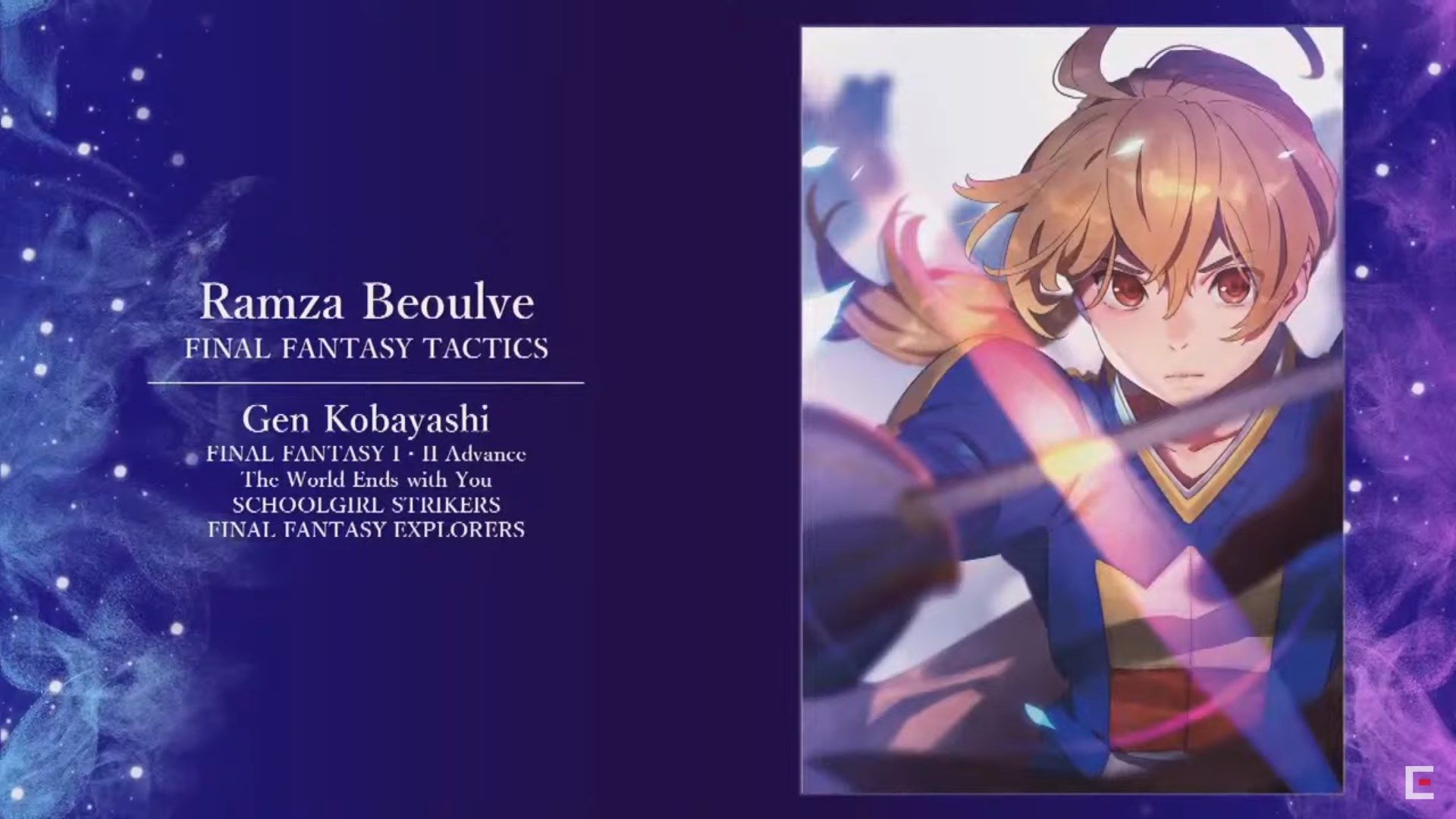 Final Fantasy Characters Illustrations by Guest Artists Celebrate ...